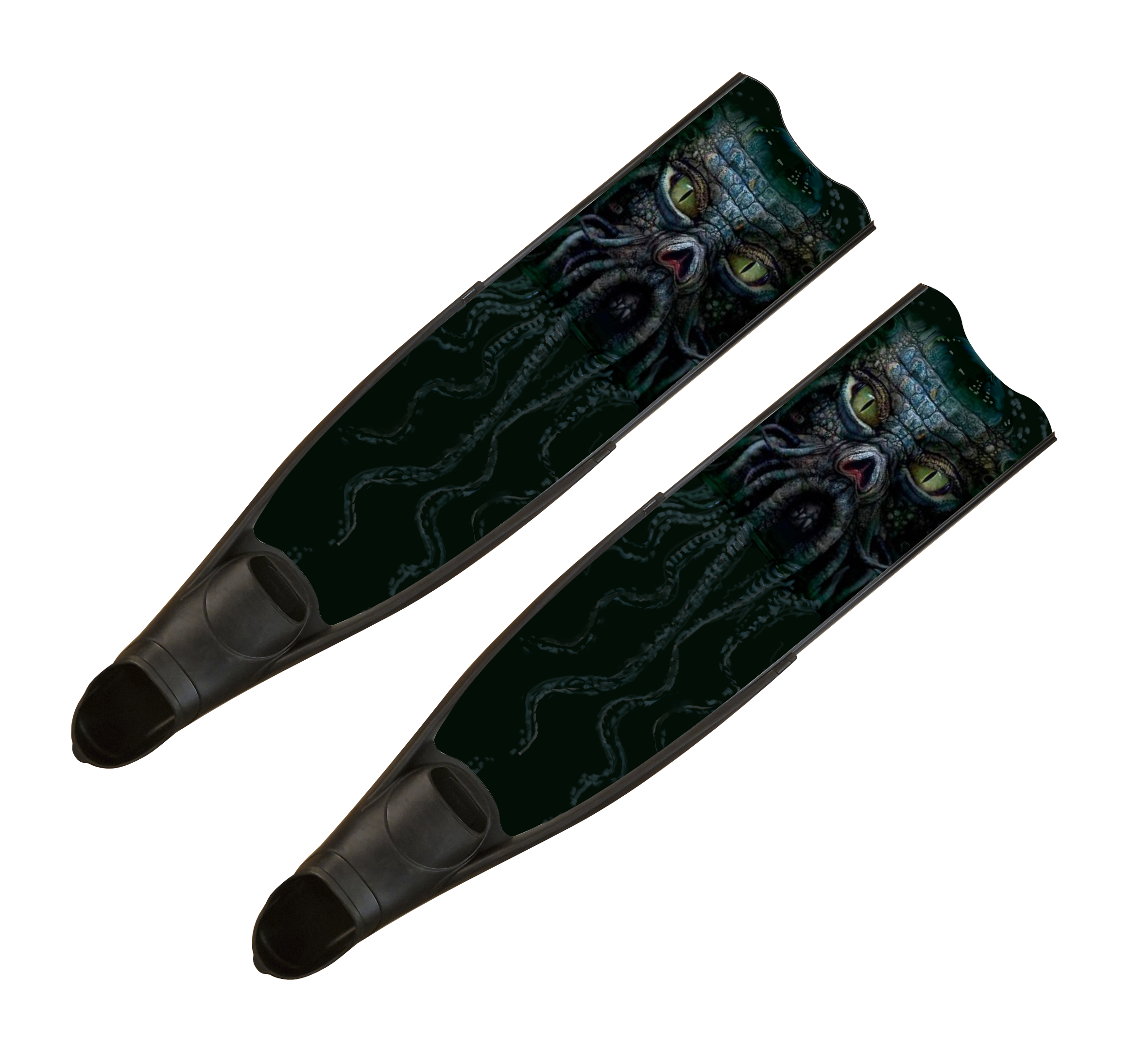 Monster Pure Carbon Fins - IcebergFins.com